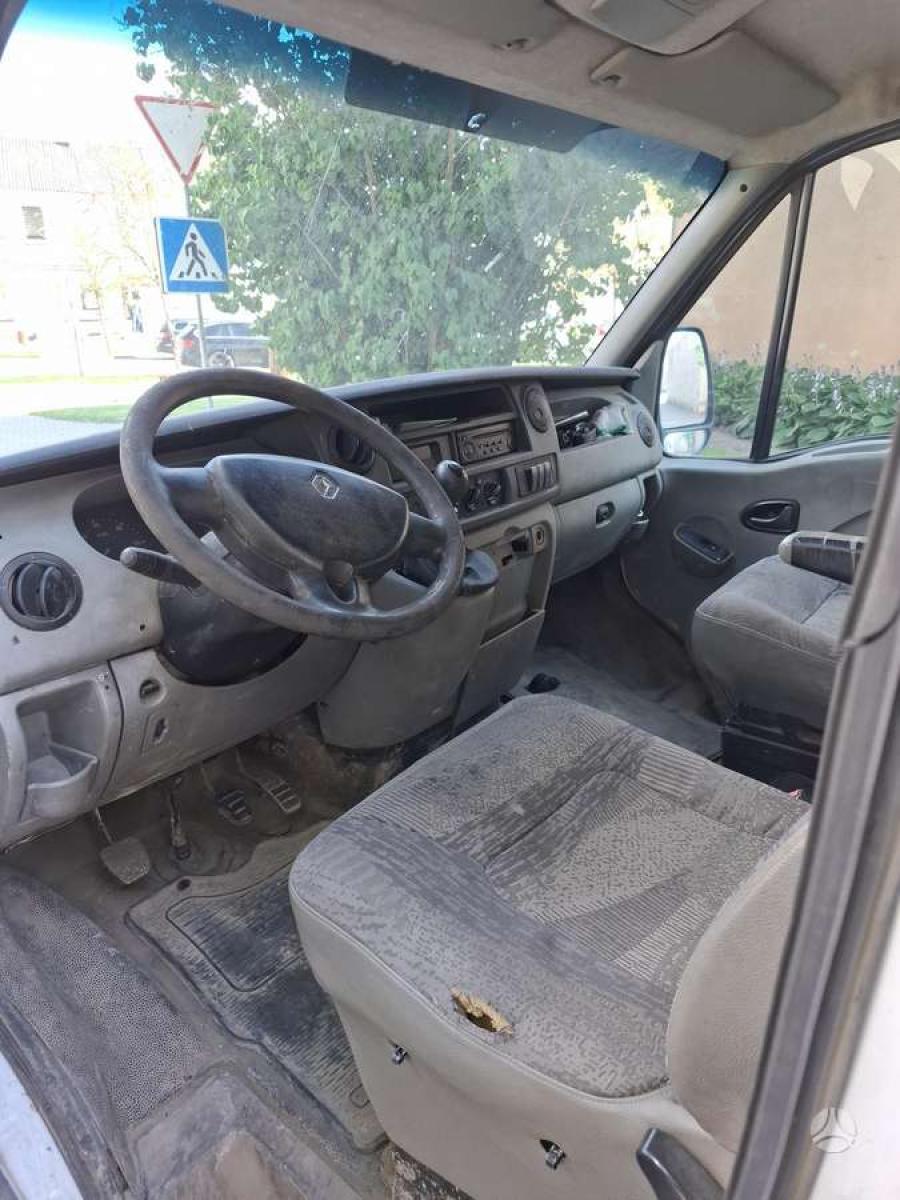 Balts Renault Master 2006 Klaipėda, ar dzinēja tilpumu 2.50 L un nobraukumu 345 tūkst. km par 1700 €, foto 7 vietnē AUTOMOTO.COM.LV