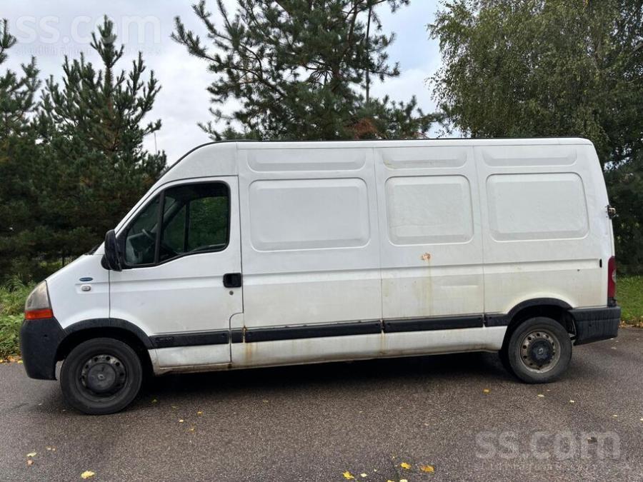 White Renault Master 2007 in Riga, with an engine capacity of 2.50 L and mileage of 420 thousand km for 2650 €, photo 2 on AUTOMOTO.COM.LV