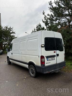 White Renault Master 2007 in Riga, with an engine capacity of 2.50 L and mileage of 420 thousand km for 2650 €, photo 3 on AUTOMOTO.COM.LV