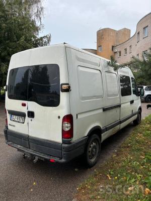 White Renault Master 2007 in Riga, with an engine capacity of 2.50 L and mileage of 420 thousand km for 2650 €, photo 5 on AUTOMOTO.COM.LV