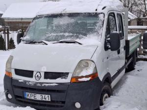 Balts Renault Master 2007 Šilutė, ar dzinēja tilpumu 2.46 L un nobraukumu 415 tūkst. km par 2000 €, foto  vietnē AUTOMOTO.COM.LV