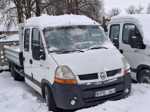 Balts Renault Master 2007 Šilutė, ar dzinēja tilpumu 2.46 L un nobraukumu 415 tūkst. km par 2000 €, foto 2 vietnē AUTOMOTO.COM.LV