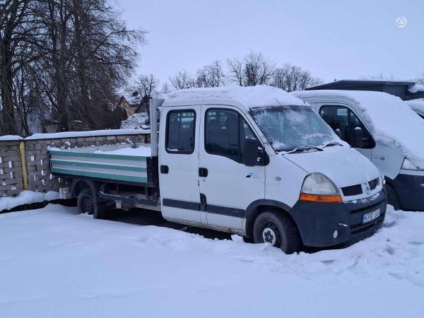 Balts Renault Master 2007 Šilutė, ar dzinēja tilpumu 2.46 L un nobraukumu 415 tūkst. km par 2000 €, foto 4 vietnē AUTOMOTO.COM.LV