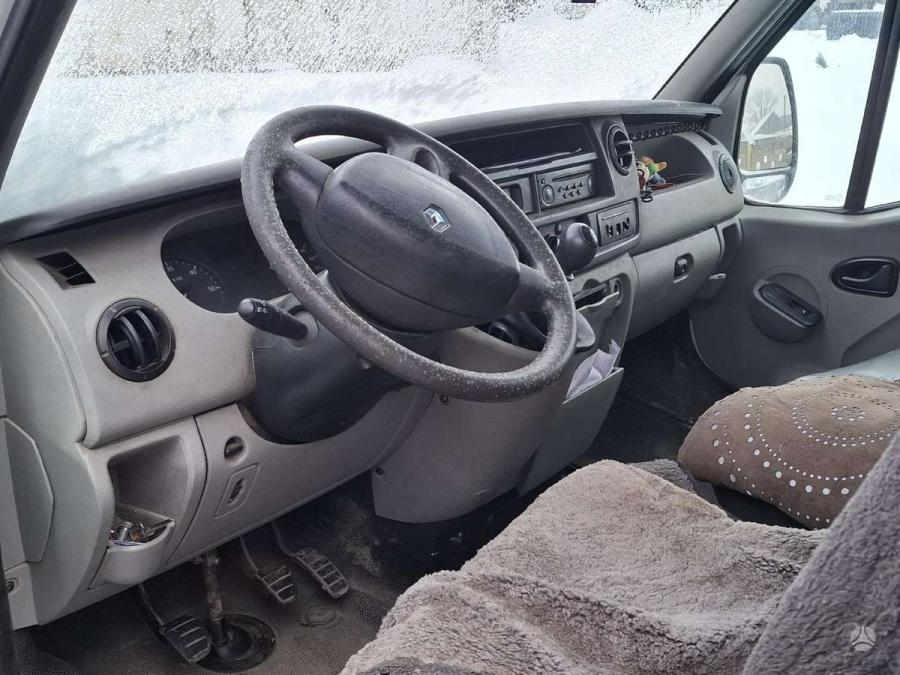 Balts Renault Master 2007 Šilutė, ar dzinēja tilpumu 2.46 L un nobraukumu 415 tūkst. km par 2000 €, foto 5 vietnē AUTOMOTO.COM.LV