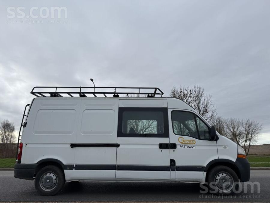 Balts Renault Master 2007 Jelgava, ar dzinēja tilpumu 2.50 L un nobraukumu 219 tūkst. km par 3900 €, foto 7 vietnē AUTOMOTO.COM.LV
