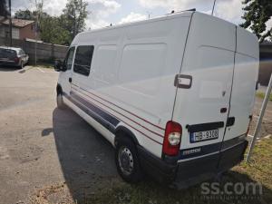 White Renault Master 2008 in Riga, with an engine capacity of 2.50 L and mileage of 310 thousand km for 2300 €, photo 4 on AUTOMOTO.COM.LV