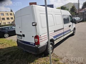 White Renault Master 2008 in Riga, with an engine capacity of 2.50 L and mileage of 310 thousand km for 2300 €, photo 6 on AUTOMOTO.COM.LV