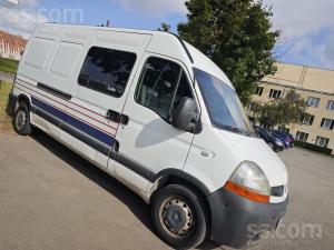 White Renault Master 2008 in Riga, with an engine capacity of 2.50 L and mileage of 310 thousand km for 2300 €, photo 7 on AUTOMOTO.COM.LV