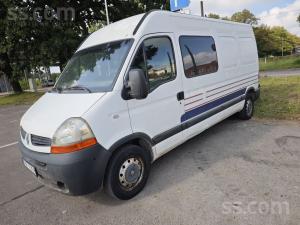 White Renault Master 2008 in Riga, with an engine capacity of 2.50 L and mileage of 310 thousand km for 2300 €, photo 9 on AUTOMOTO.COM.LV