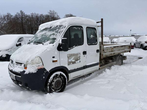 Balts Renault Master 2009 Tauragė, ar dzinēja tilpumu 2.46 L un nobraukumu 253 tūkst. km par 4600 €, foto 1 vietnē AUTOMOTO.COM.LV