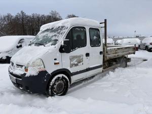 Белый Рено Мастер 2009 в Таураге, объемом двигателя 2.46 л и пробегом 253 тыс. км за 4600 €, фото  на AUTOMOTO.COM.LV