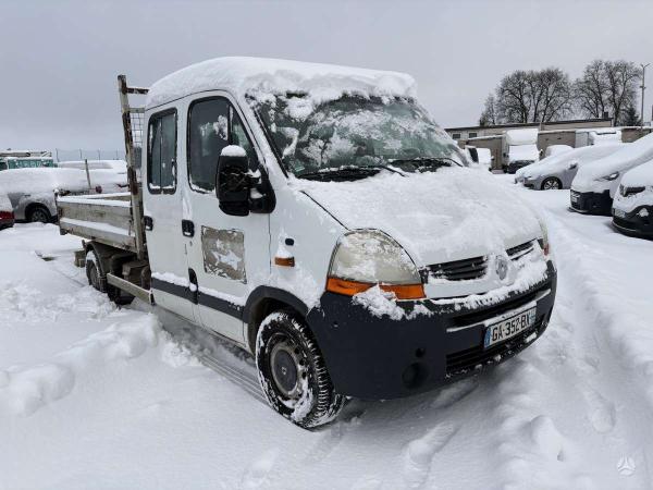 Balts Renault Master 2009 Tauragė, ar dzinēja tilpumu 2.46 L un nobraukumu 253 tūkst. km par 4600 €, foto 3 vietnē AUTOMOTO.COM.LV