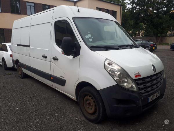White Renault Master 2010 in Vilnius, with an engine capacity of 2.30 L and mileage of 289 thousand km for 5100 €, photo 1 on AUTOMOTO.COM.LV