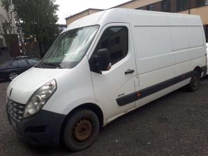White Renault Master 2010 in Vilnius, with an engine capacity of 2.30 L and mileage of 289 thousand km for 5100 €, photo 4 on AUTOMOTO.COM.LV