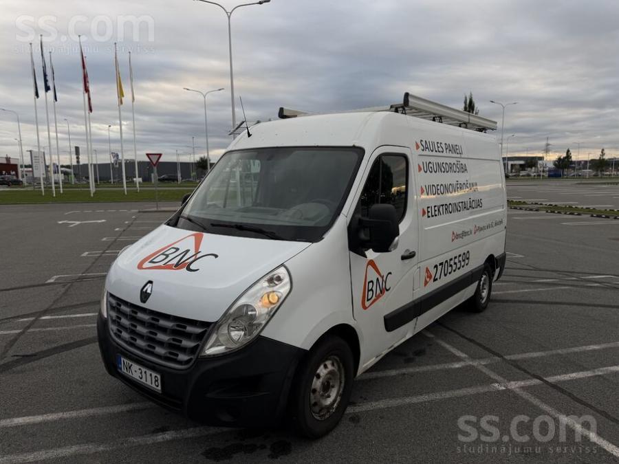 White Renault Master 2010 in Riga, with an engine capacity of 2.30 L and mileage of 292 thousand km for 5800 €, photo 1 on AUTOMOTO.COM.LV