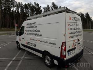 White Renault Master 2010 in Riga, with an engine capacity of 2.30 L and mileage of 292 thousand km for 5800 €, photo 4 on AUTOMOTO.COM.LV
