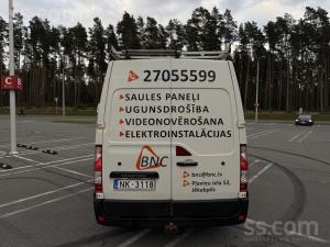 White Renault Master 2010 in Riga, with an engine capacity of 2.30 L and mileage of 292 thousand km for 5800 €, photo 5 on AUTOMOTO.COM.LV