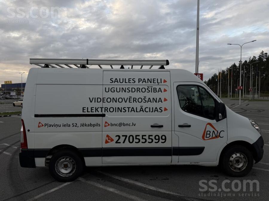 White Renault Master 2010 in Riga, with an engine capacity of 2.30 L and mileage of 292 thousand km for 5800 €, photo 6 on AUTOMOTO.COM.LV