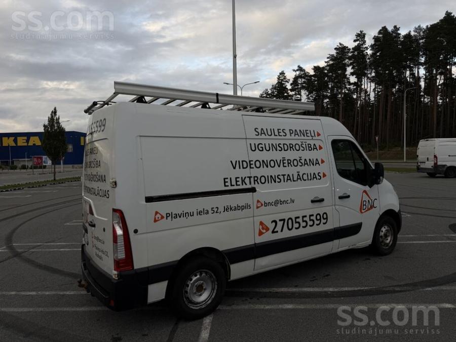 White Renault Master 2010 in Riga, with an engine capacity of 2.30 L and mileage of 292 thousand km for 5800 €, photo 7 on AUTOMOTO.COM.LV