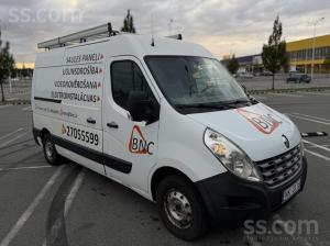 White Renault Master 2010 in Riga, with an engine capacity of 2.30 L and mileage of 292 thousand km for 5800 €, photo 8 on AUTOMOTO.COM.LV