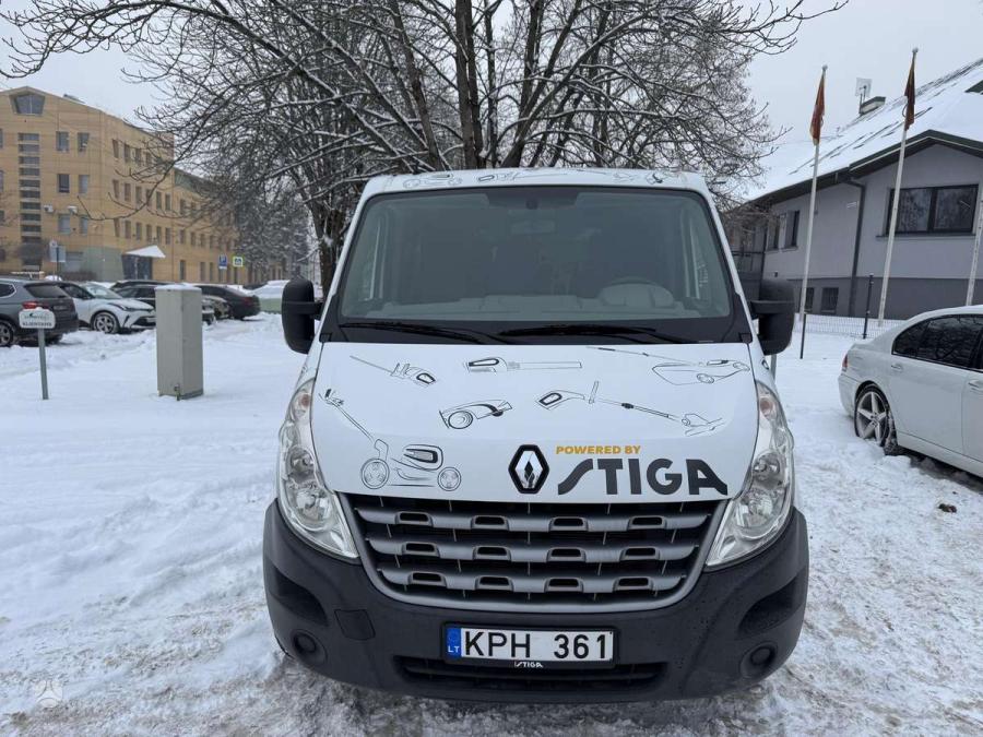 Balts Renault Master 2011 Kauņa, ar dzinēja tilpumu 2.30 L un nobraukumu 219 tūkst. km par 6800 €, foto 2 vietnē AUTOMOTO.COM.LV