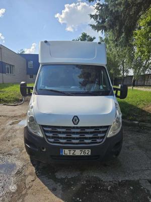 White Renault Master 2011 in Kaunas, with an engine capacity of 2.30 L and mileage of 424 thousand km for 7500 €, photo  on AUTOMOTO.COM.LV