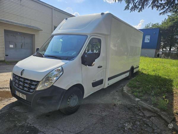 White Renault Master 2011 in Kaunas, with an engine capacity of 2.30 L and mileage of 424 thousand km for 7500 €, photo 3 on AUTOMOTO.COM.LV