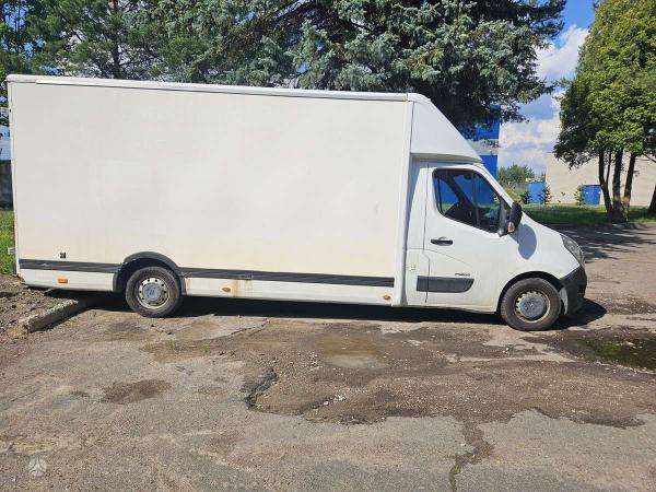 White Renault Master 2011 in Kaunas, with an engine capacity of 2.30 L and mileage of 424 thousand km for 7500 €, photo 4 on AUTOMOTO.COM.LV