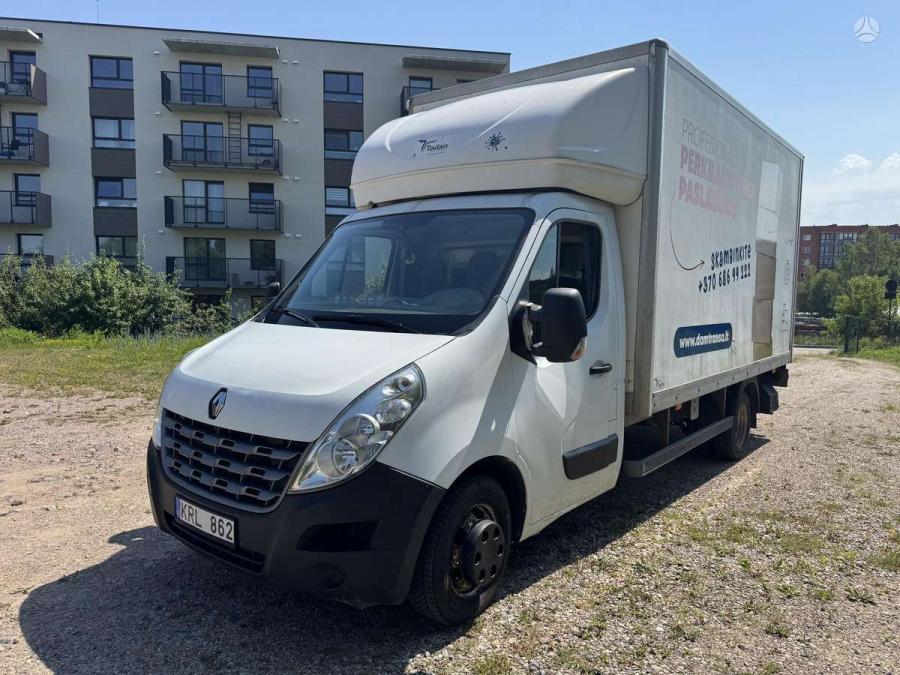 Balts Renault Master 2012 Viļņa, ar dzinēja tilpumu 2.30 L un nobraukumu 405 tūkst. km par 10400 €, foto 1 vietnē AUTOMOTO.COM.LV
