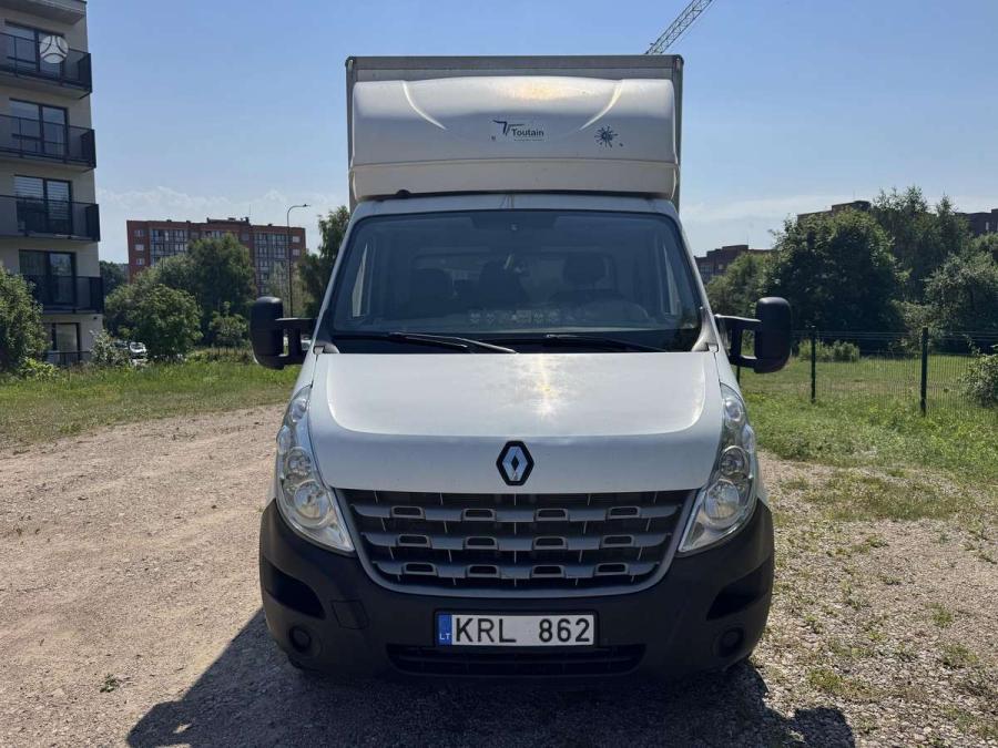 Balts Renault Master 2012 Viļņa, ar dzinēja tilpumu 2.30 L un nobraukumu 405 tūkst. km par 10400 €, foto 3 vietnē AUTOMOTO.COM.LV