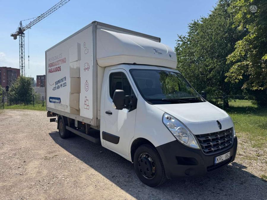 Balts Renault Master 2012 Viļņa, ar dzinēja tilpumu 2.30 L un nobraukumu 405 tūkst. km par 10400 €, foto 4 vietnē AUTOMOTO.COM.LV