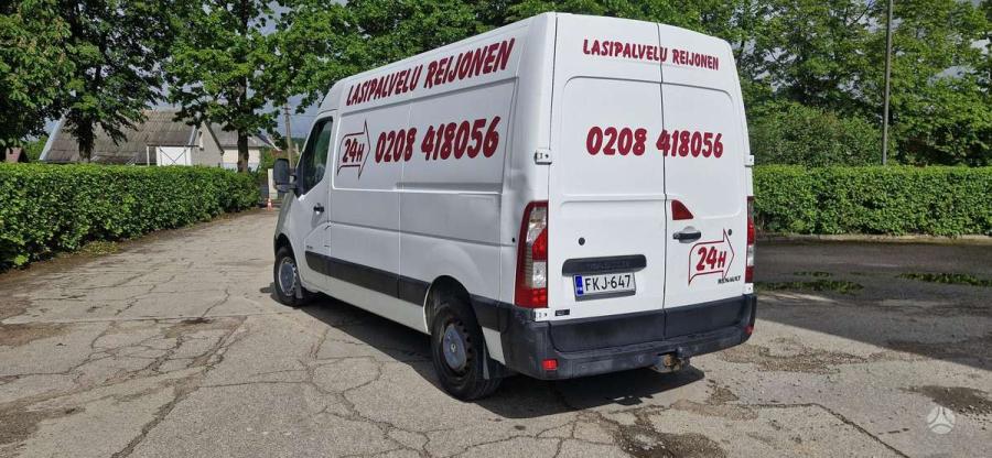 White Renault Master 2012 in Kelme, with an engine capacity of 2.30 L and mileage of 282 thousand km for 3900 €, photo 5 on AUTOMOTO.COM.LV
