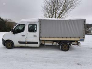 White Renault Master 2013 in Kaunas, with an engine capacity of 2.30 L and mileage of 250 thousand km for 9600 €, photo 6 on AUTOMOTO.COM.LV