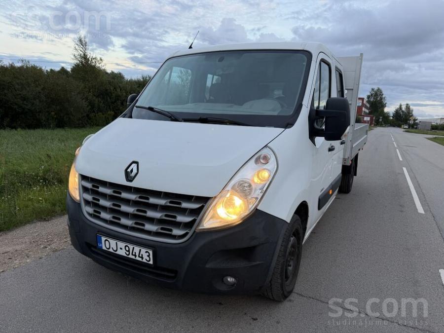 Balts Renault Master 2013 Jelgava, ar dzinēja tilpumu 2.30 L un nobraukumu 221 tūkst. km par 8100 €, foto 3 vietnē AUTOMOTO.COM.LV