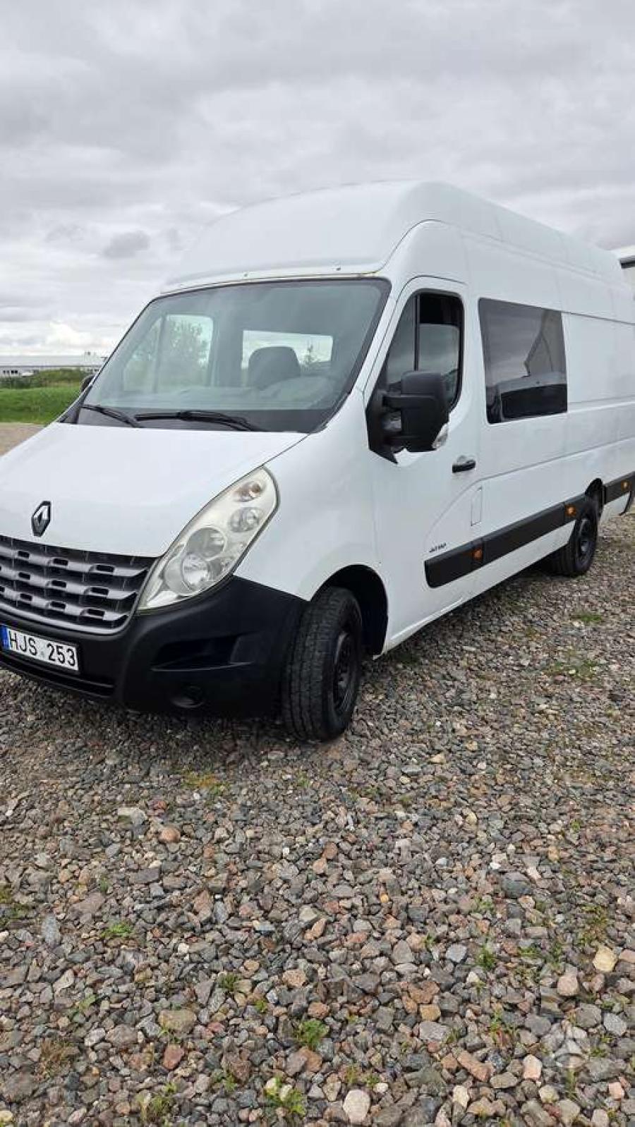 Balts Renault Master 2013 Šauļi, ar dzinēja tilpumu 2.30 L un nobraukumu 318 tūkst. km par 6200 €, foto 1 vietnē AUTOMOTO.COM.LV