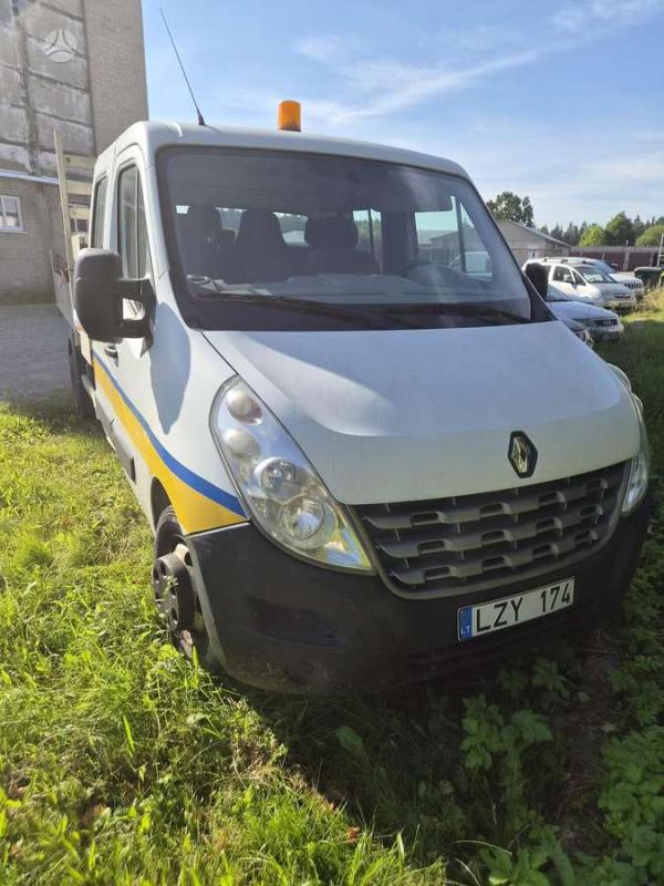 Balts Renault Master 2013 Viļņa, ar dzinēja tilpumu 2.30 L un nobraukumu 297 tūkst. km par 6700 €, foto 1 vietnē AUTOMOTO.COM.LV