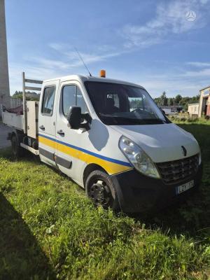 White Renault Master 2013 in Vilnius, with an engine capacity of 2.30 L and mileage of 297 thousand km for 6700 €, photo 3 on AUTOMOTO.COM.LV
