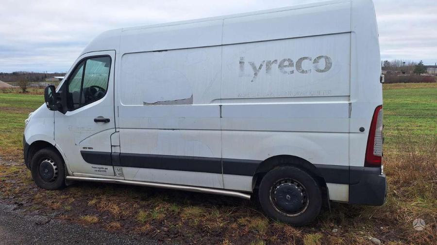 White Renault Master 2014 in Taurage, with an engine capacity of 2.30 L and mileage of 407 thousand km for 3000 €, photo 2 on AUTOMOTO.COM.LV