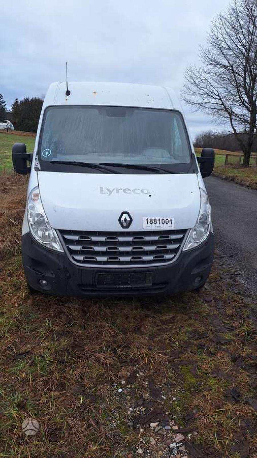 White Renault Master 2014 in Taurage, with an engine capacity of 2.30 L and mileage of 407 thousand km for 3000 €, photo 4 on AUTOMOTO.COM.LV