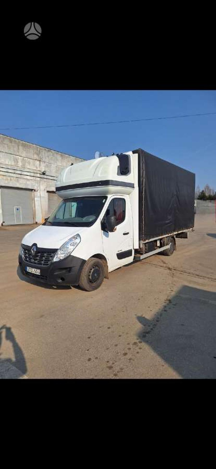 White Renault Master 2014 in Kaunas, with an engine capacity of 2.30 L and mileage of 988 thousand km for 5500 €, photo 1 on AUTOMOTO.COM.LV