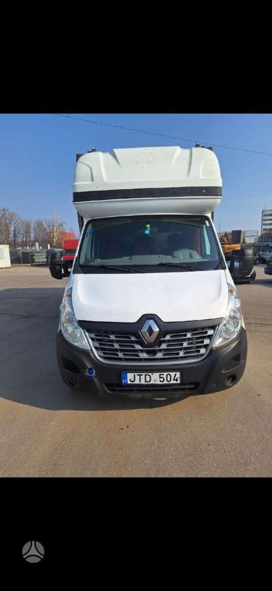 White Renault Master 2014 in Kaunas, with an engine capacity of 2.30 L and mileage of 988 thousand km for 5500 €, photo 2 on AUTOMOTO.COM.LV