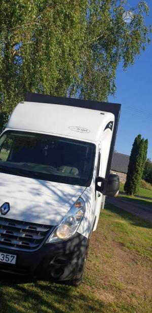 White Renault Master 2014 in Svencionys, with an engine capacity of 2.30 L and mileage of 439 thousand km for 8000 €, photo  on AUTOMOTO.COM.LV