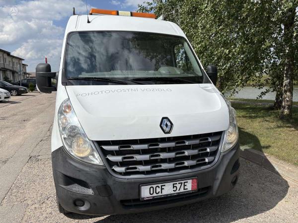 White Renault Master 2014 in Vilnius, with an engine capacity of 2.30 L and mileage of 254 thousand km for 5700 €, photo 1 on AUTOMOTO.COM.LV