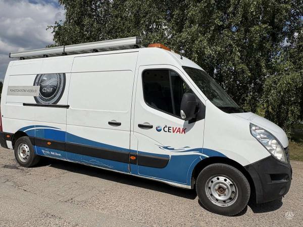 White Renault Master 2014 in Vilnius, with an engine capacity of 2.30 L and mileage of 254 thousand km for 5700 €, photo 4 on AUTOMOTO.COM.LV