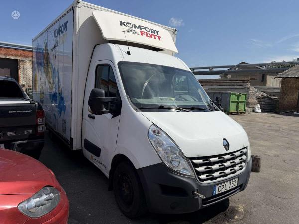 White Renault Master 2014 in Riga, with an engine capacity of 0.00 L and mileage of 280 thousand km for 3900 €, photo 1 on AUTOMOTO.COM.LV