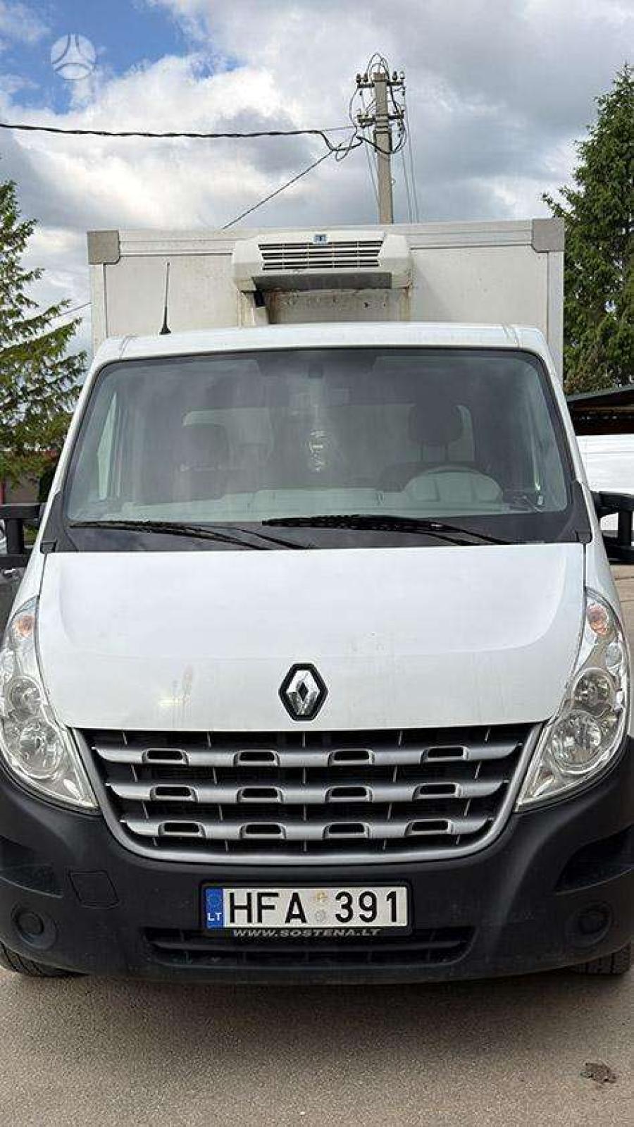 White Renault Master 2014 in Pakruojis, with an engine capacity of 2.30 L and mileage of 285 thousand km for 7550 €, photo 1 on AUTOMOTO.COM.LV