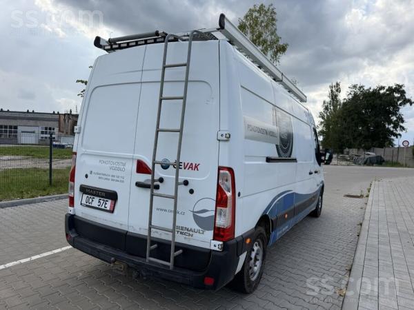 White Renault Master 2014 in Jelgava, with an engine capacity of 2.30 L and mileage of 255 thousand km for 9200 €, photo 4 on AUTOMOTO.COM.LV