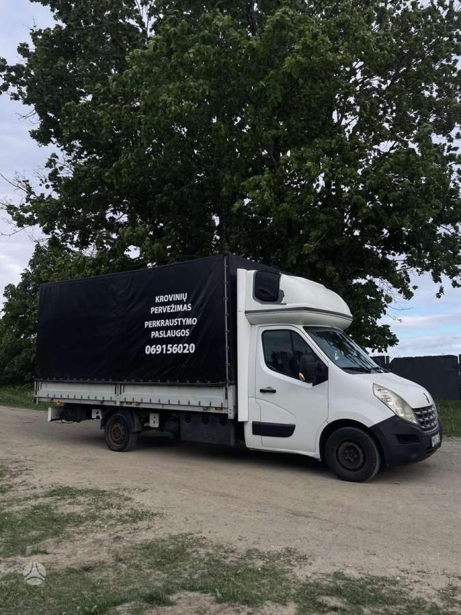 Balts Renault Master 2014 Viļņa, ar dzinēja tilpumu 2.30 L un nobraukumu 830 tūkst. km par 5200 €, foto 3 vietnē AUTOMOTO.COM.LV