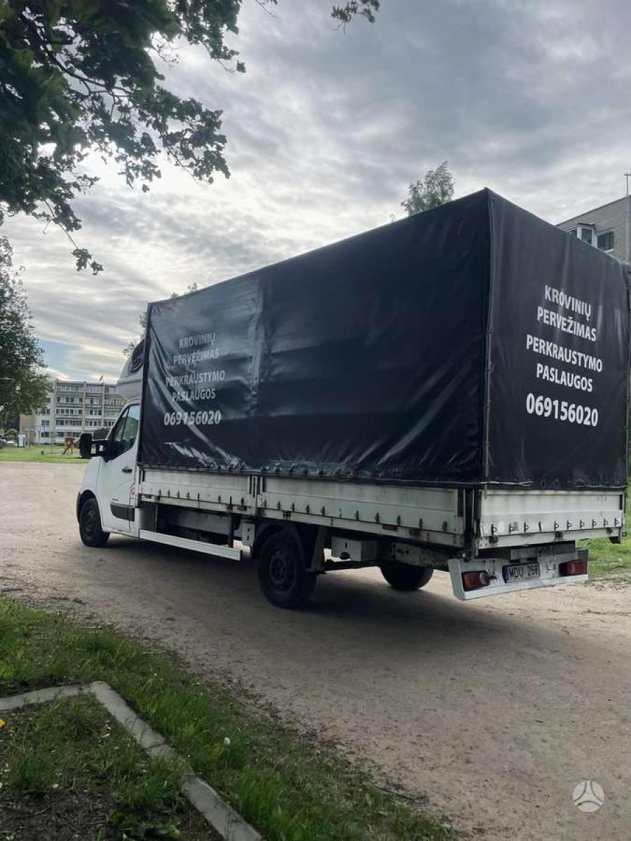 Balts Renault Master 2014 Viļņa, ar dzinēja tilpumu 2.30 L un nobraukumu 830 tūkst. km par 5200 €, foto 8 vietnē AUTOMOTO.COM.LV