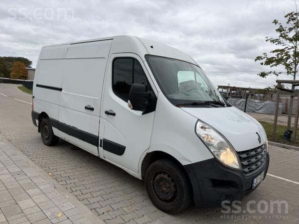 Renault Master 2014 in Jelgava on AUTOMOTO.COM.LV White Renault Master 2014 in Jelgava, with an engine capacity of 2.30 L and mileage of 515 thousand km for 5100 €, photo 3 on AUTOMOTO.COM.LV